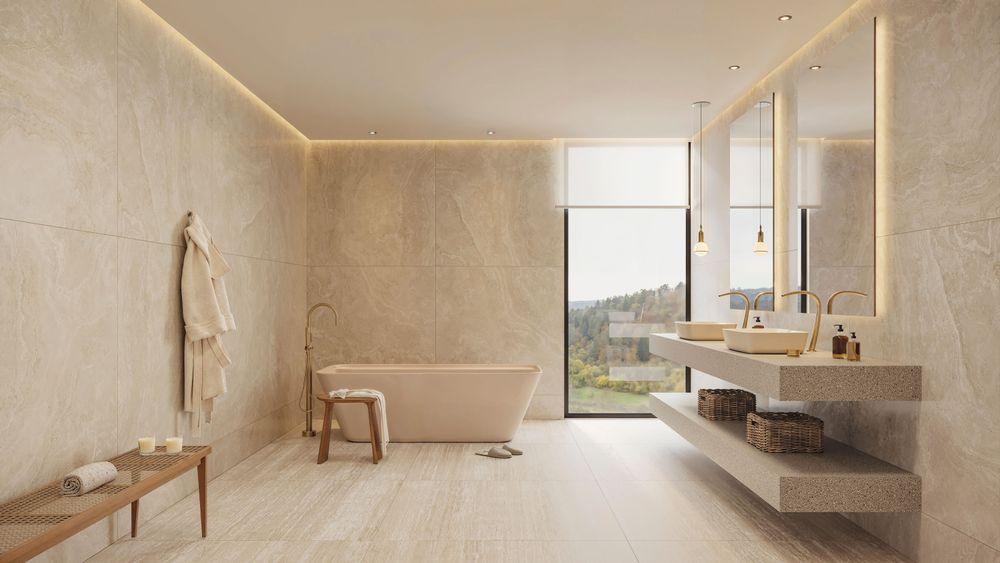 TRAVERTINO VEIN CUT BE NAT DD - Cerâmica Portinari